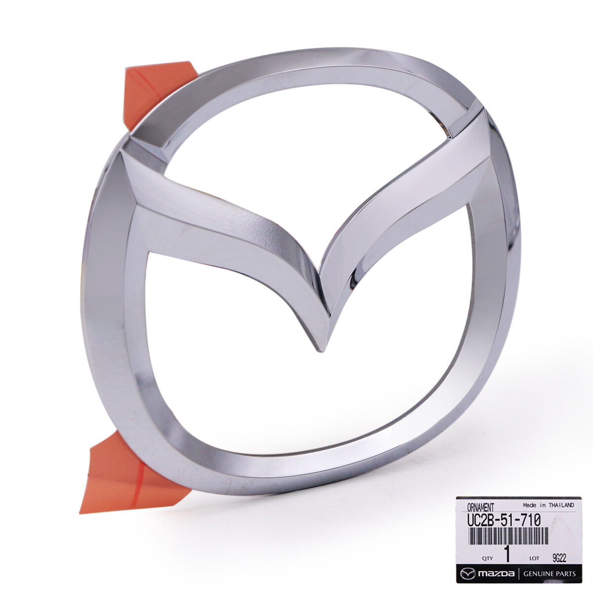 Tailgate Logo Emblem Rear Cover Chrome For Mazda BT-50 Pro 4x2 4x4 2012 ...
