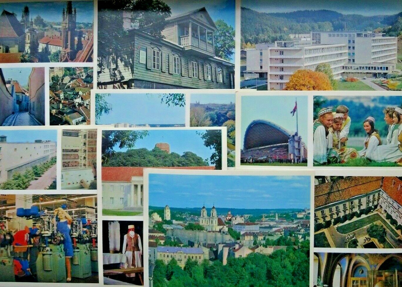 Vilnius. Lithuania SSR 1974 Photo Postcards Set of 15 pics | eBay