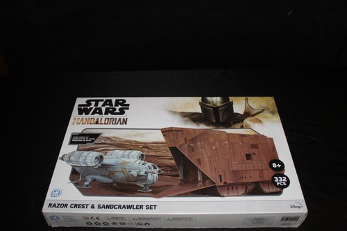 4D CITYSCAPE STAR WARS 3D PAPER MODEL KIT MANDALORIAN RAZOR CREST ...