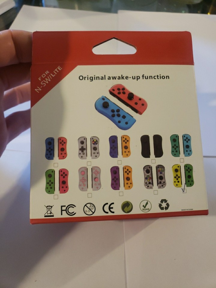 J-C PAD Left and Right Nintendo Switch Controllers YELLOW And GREEN ...