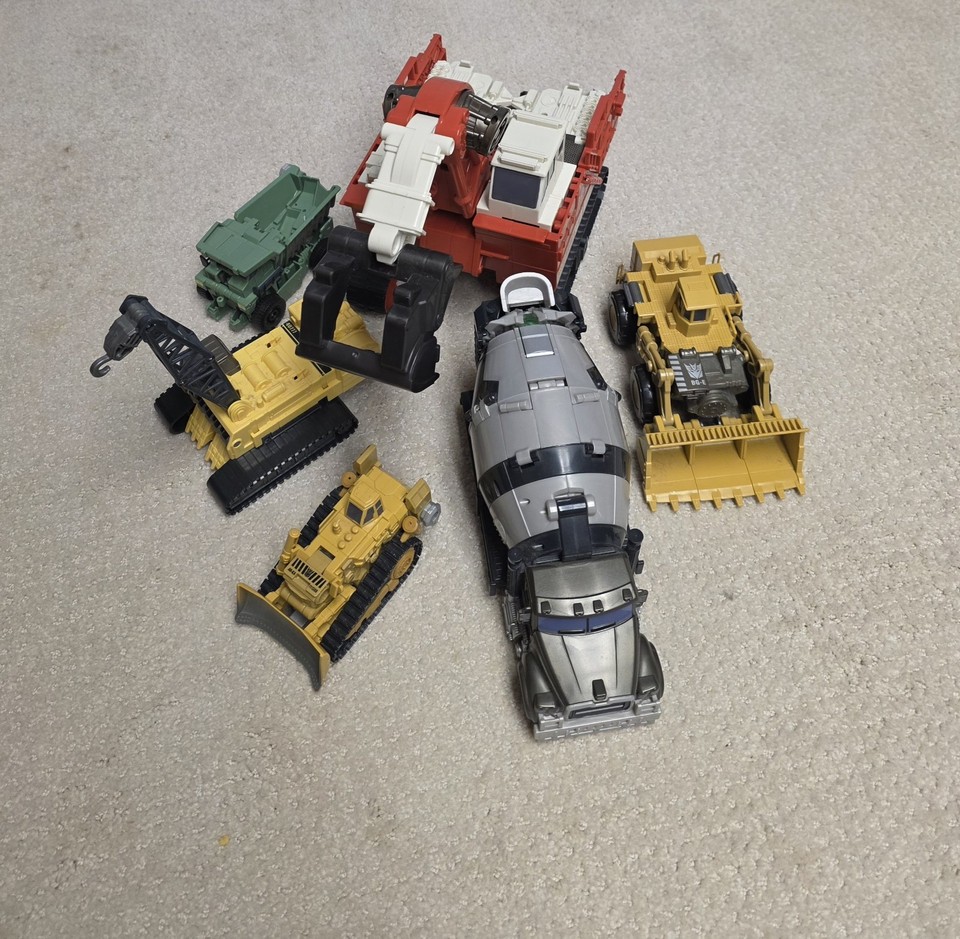 Hasbro Transformers ROTF Complete Construction Devastator excellent ...