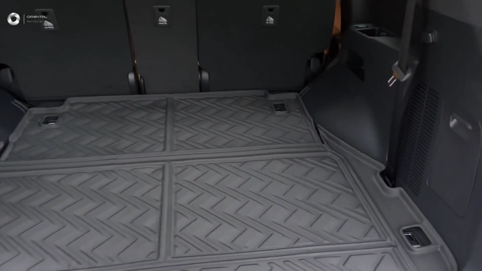 3D TPE Cargo Mat for Lexus LX500d LX600 7Seats 2021-Onwards Boot Liner ...