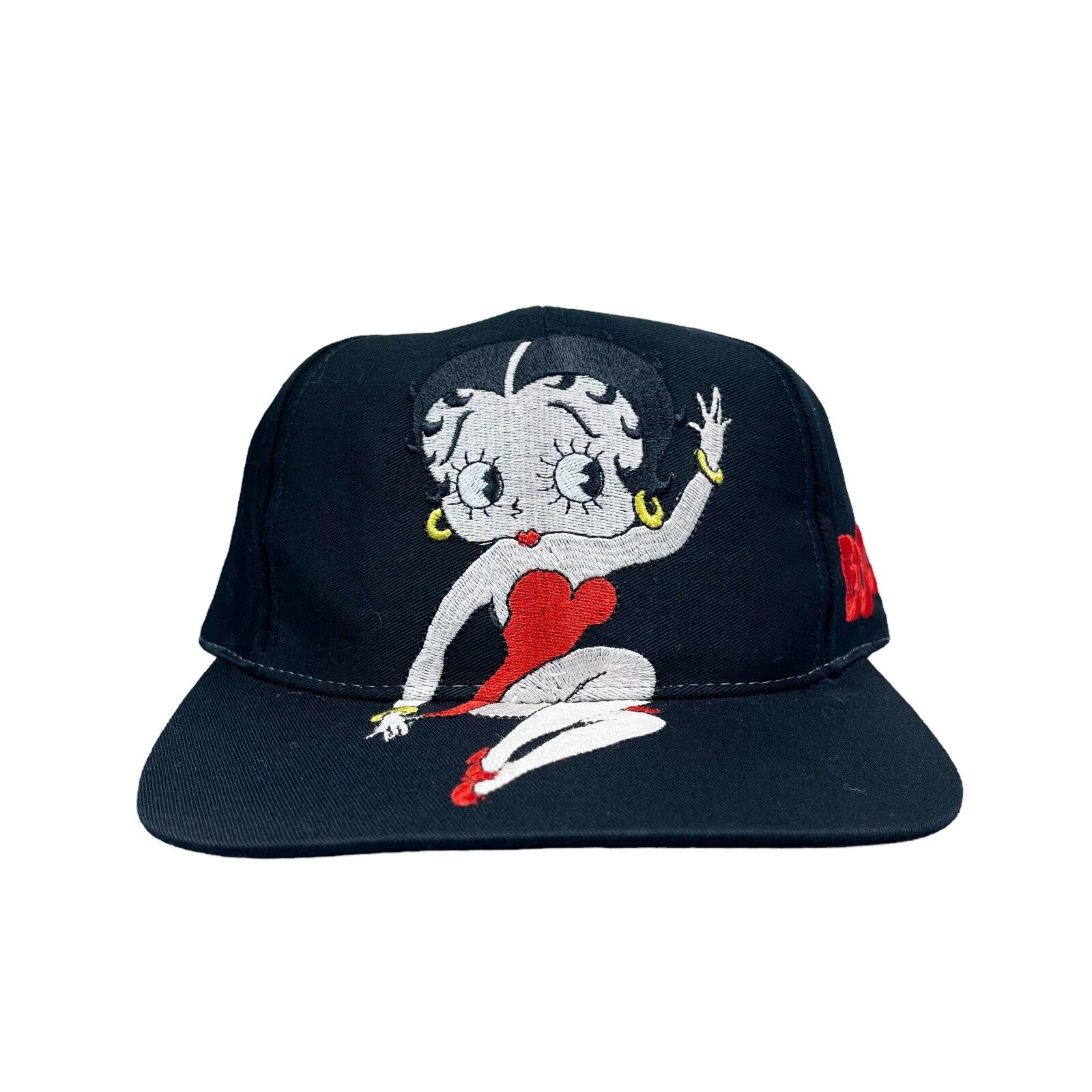 Vtg Rare 1995 Betty Boop Big Logo Snapback Hat Cap Me… - Gem
