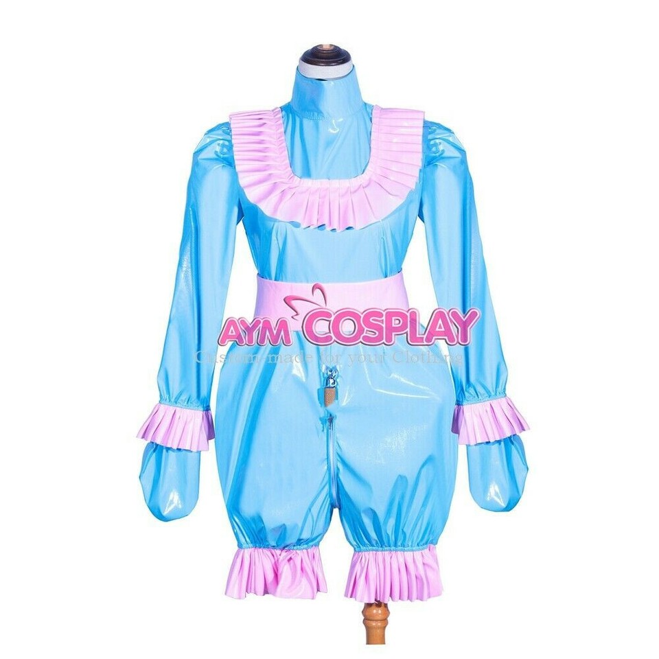 PVC Rompers Dress pajamas Tailor-Made 2 Locks+gloves | eBay