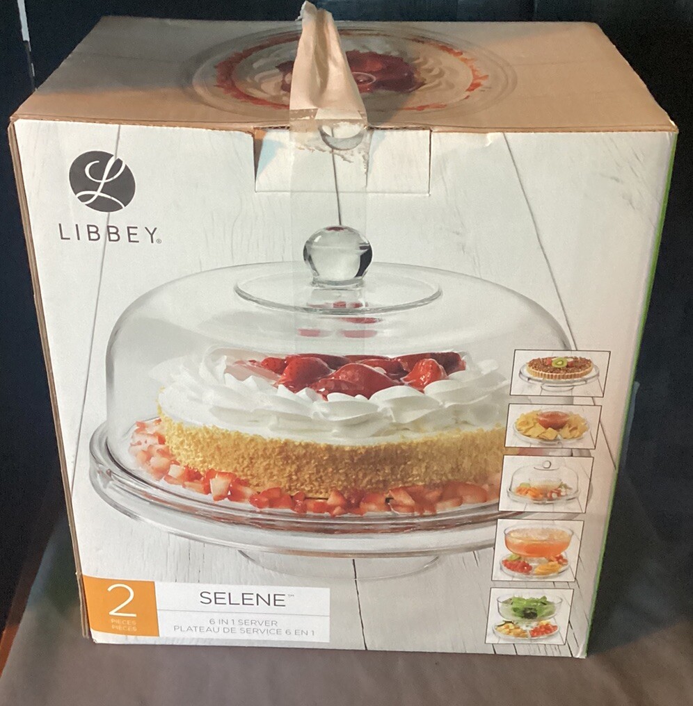 Libbey Selene 6 In 1 Server 2 Pieces | eBay