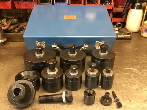 WNS Dimple Dies Aircraft Flaring Tool Swage Car Panel Restoration Hole ...