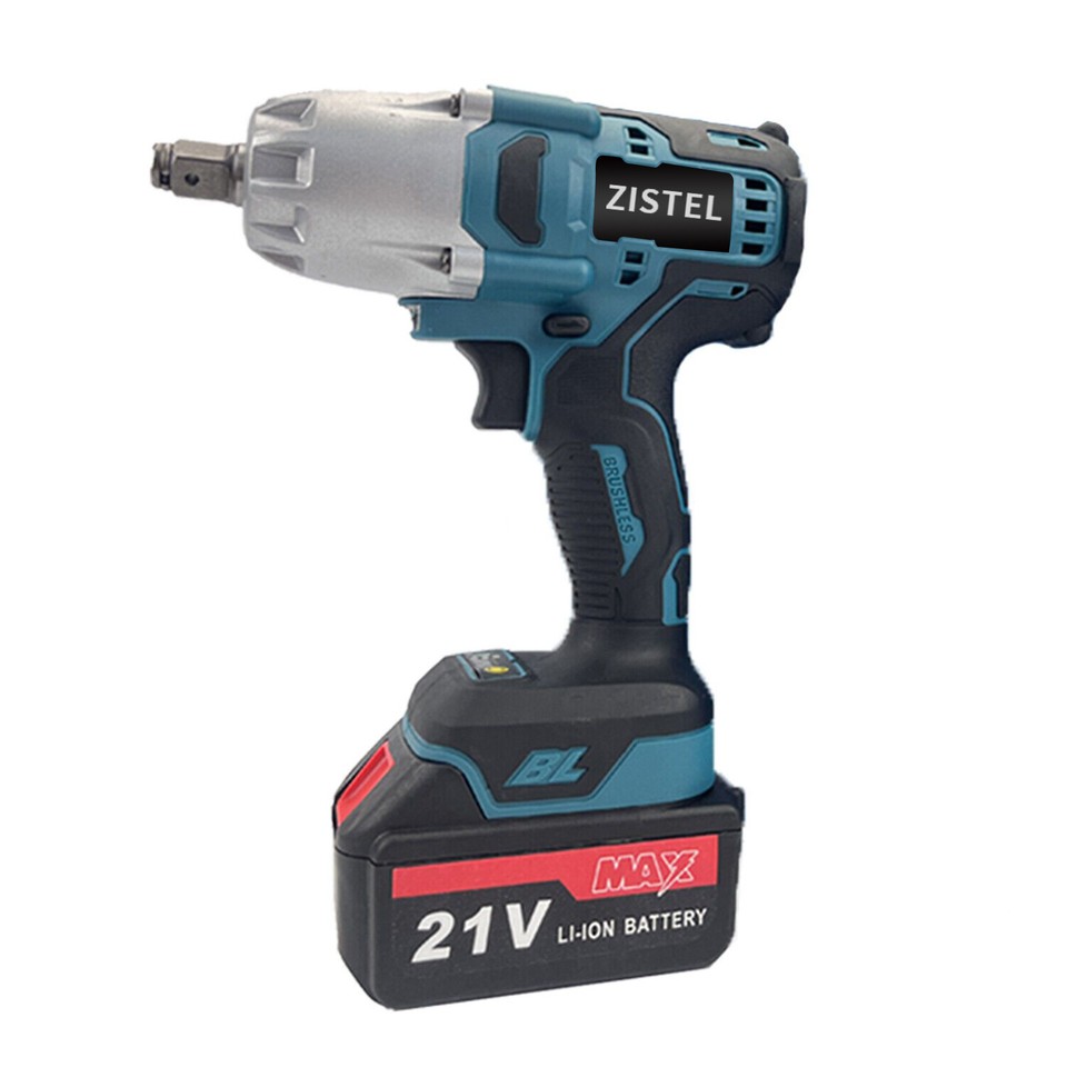 Max 800Nm Electric Impact Wrench 1/2" Brushless High Toque Power Wrench ...