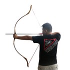 30lbs Red Archery Hunting Traditional Recurve Bow Mongolian Horsebow ...