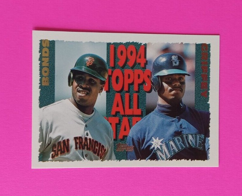 1995 Topps 1994 Topps All Stars Ken Griffey Jr/Barry Bonds #388 ( NRMT ...