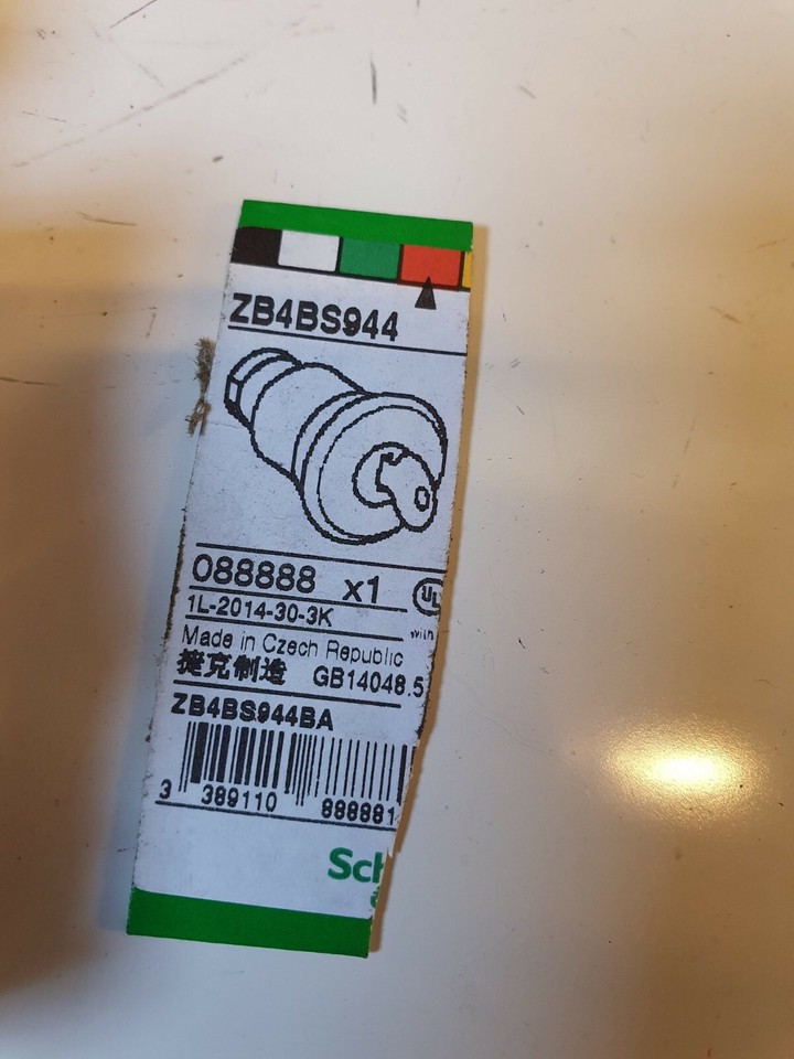 SCHNEIDER ELECTRIC ZB4BS944 Button Stop Emergency | eBay