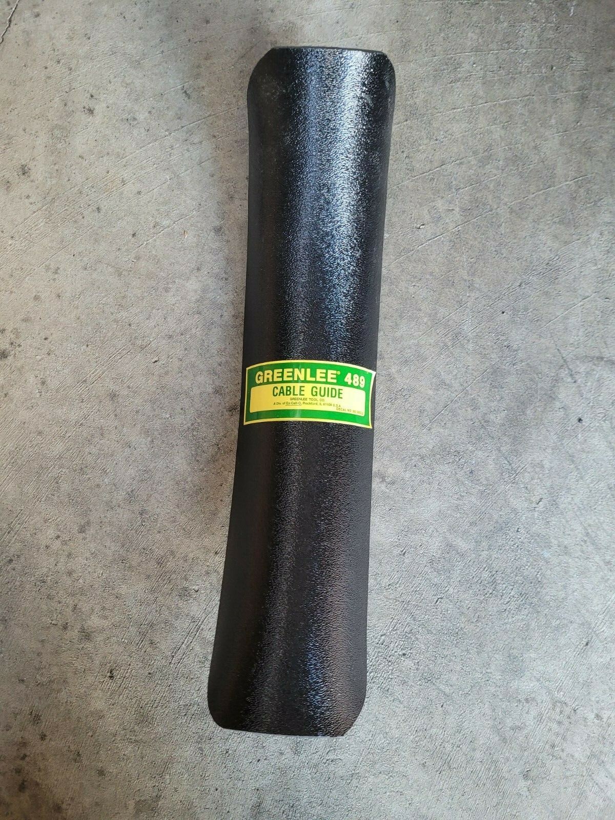 Greenlee 489 13" x 3-1/4" x 12" Radius Nylon/Plastic Shoe Cable Pulling ...