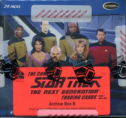 Star Trek TNG Complete Series 1 Official Rittenhouse Factory Sealed ...