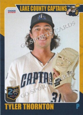 2023 Lake County Captains Tyler Thornton RC Rookie Guardians Minor ...