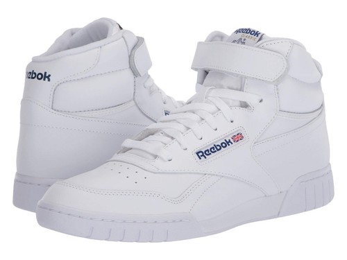 Reebok Men's EX-O-FIT HI Training Sneaker 100000108 White | eBay