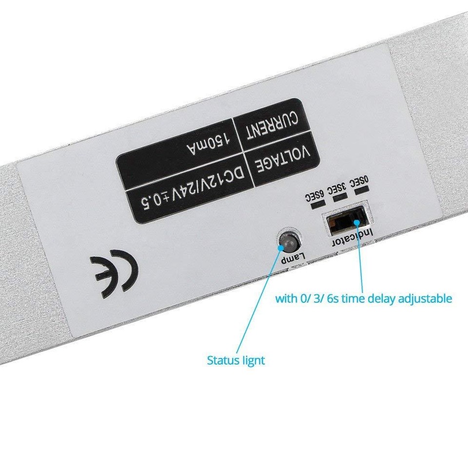 Libo Electric Drop Bolt Lock Dc 12v Fail Safe Nc Mode Electronic Door Lock For A 192687557844| eBay