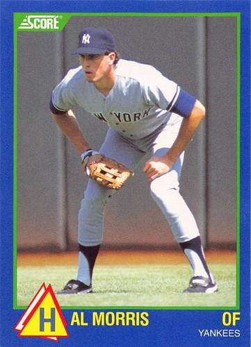 Hal Morris 1989 Score Rising Stars Rookie Baseball card #8 New York ...