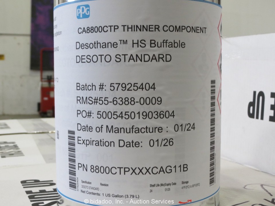 PPG Aerospace Desothane HS CA8800CTP Thinner Component (108) Gal ...
