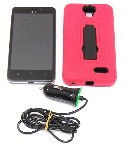 ZTE Maven 2 II Z831 - Black & Silver ( AT&T ) 4G LTE Android Smartphone ...