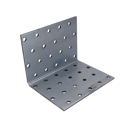 BeA Winkelverbinder 75x75x2mm 100mm breit Winkel verzinkt Lochwinkel ...
