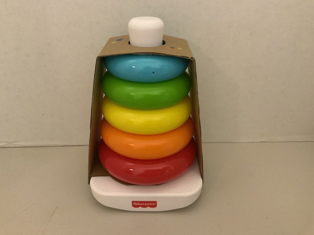 Fisher Price Ring Stacker Toy Vintage Fisher Price Rock A Stack Ring