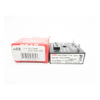 ABB TDUL3000A 24-120VAC 1A 0.1-102.3S NSMP | eBay