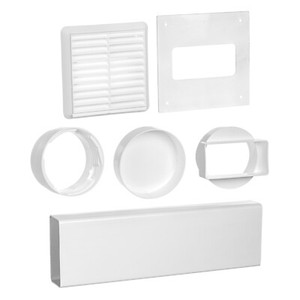 Universal Permanent Tumble Dryer Vent Venting Kit With All Fixings ...