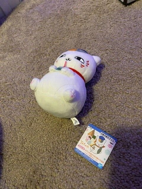 Natsume's Book of Friends cat plush keychain Japan cute Banpresto FREE ...