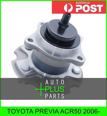 Fits TOYOTA PREVIA ACR50 2006- - REAR WHEEL HUB | eBay