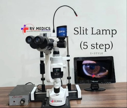 Slit Lamp With Imaging System 5 Step With Led Screen And Camera | eBay