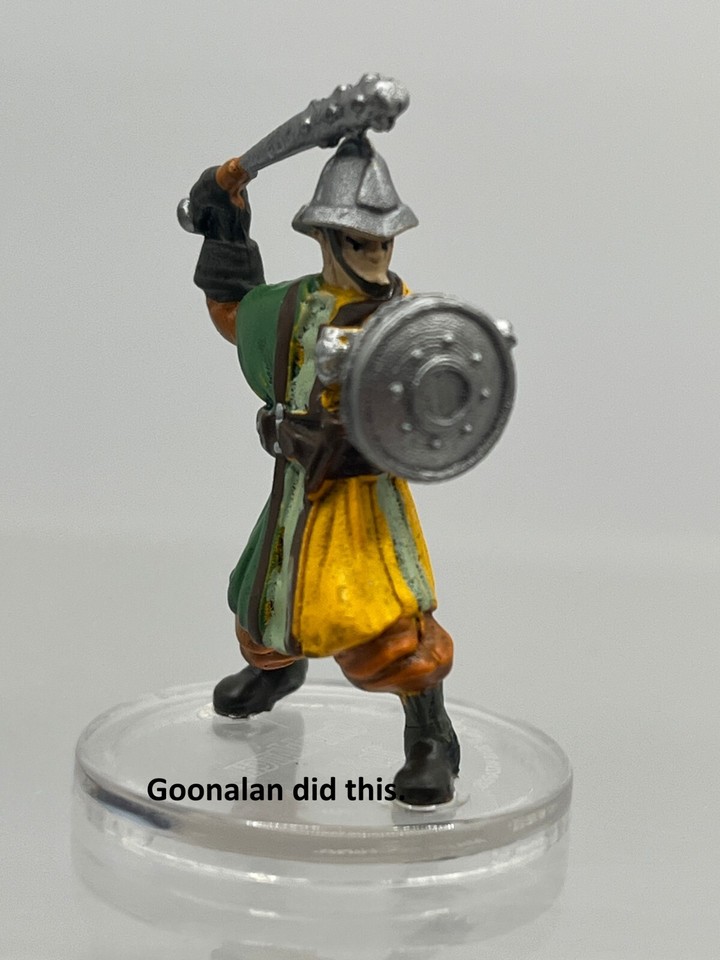 D&D Pathfinder Mini Waterdeep Dragon Heist 07a Human City Watch | eBay