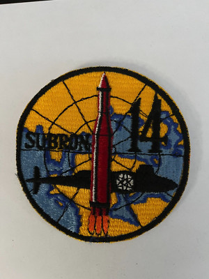 Submarine Squadron FOURTEEN (SubRon 14) U S Navy Jacket Patch L@@K | eBay