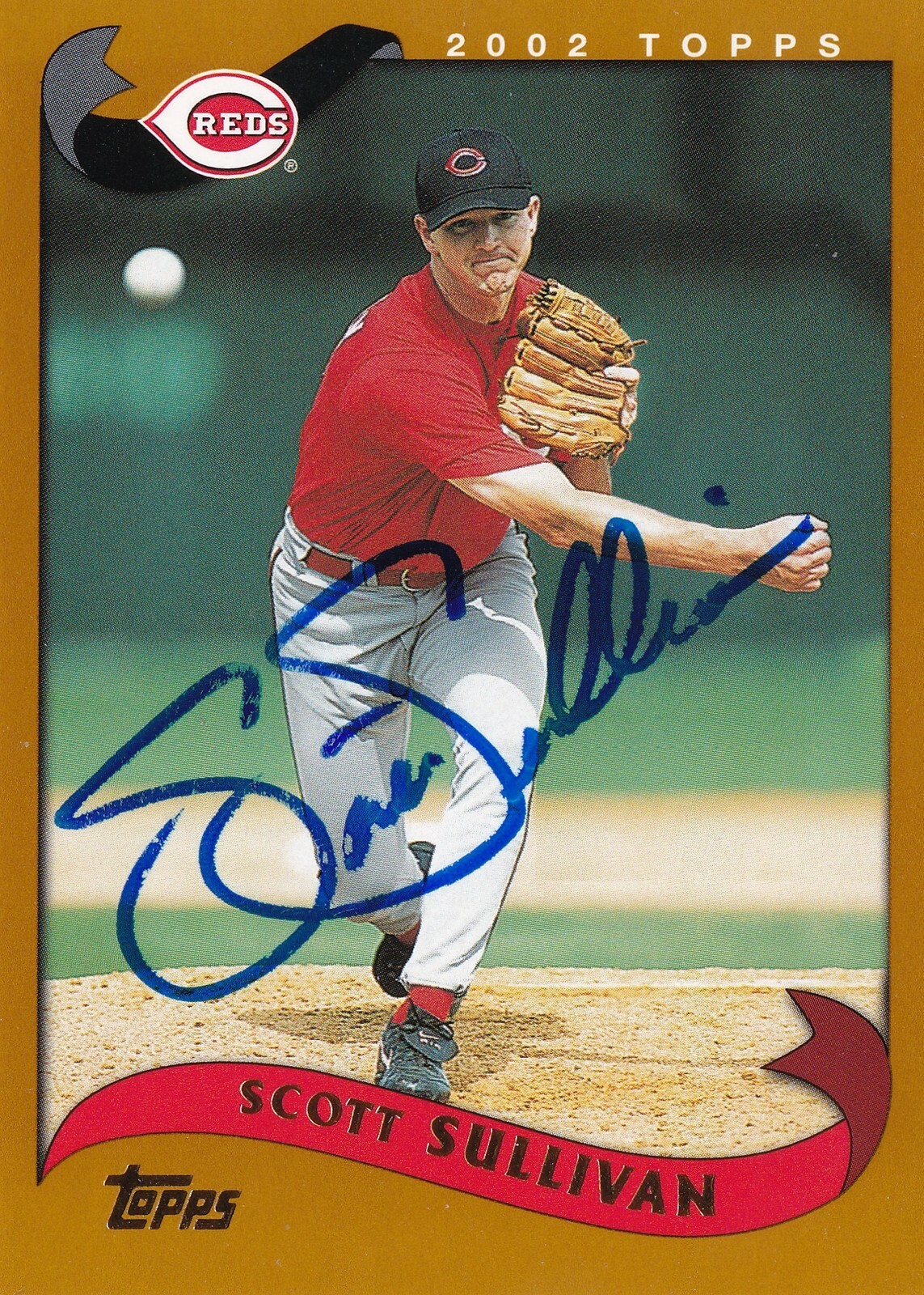 Scott Sullivan Autograph On A 2002 Topps - Cincinnati Reds | eBay