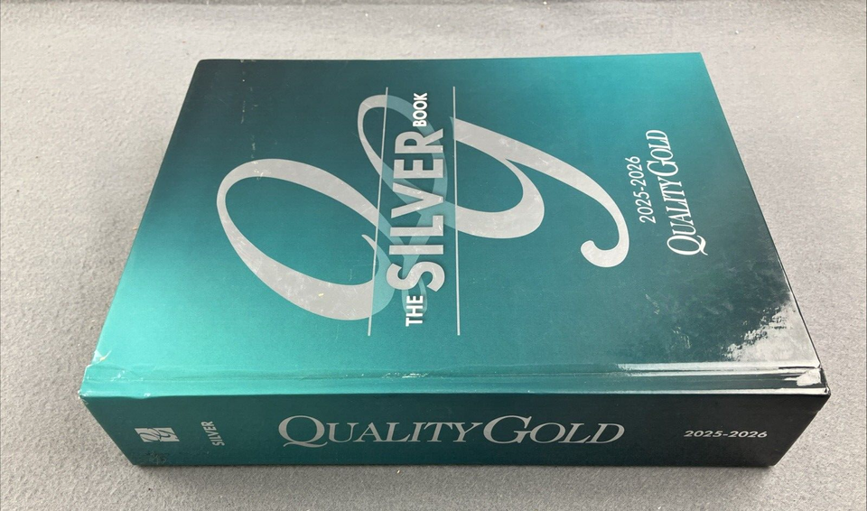 The Silver Book 2025-2026 Quality Silver catalog latest edition Large ...