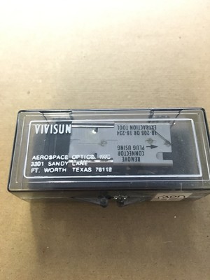 VIVISUN PUSH SWITCH M22885/1084017S 95-40-17-S6-60198 NSN 5930-01-459 ...