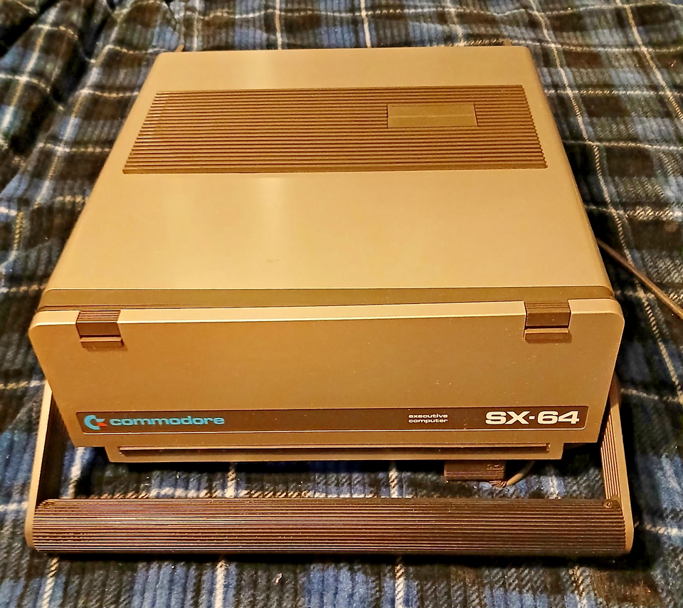 Commodore SX-64 Executive Portable Computer Complete w/Keyboard & Cable ...