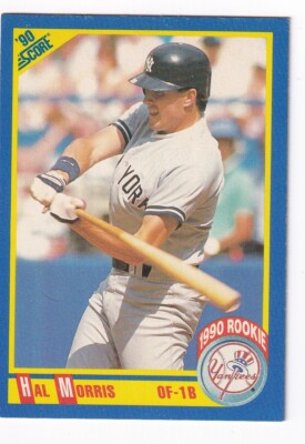 Hal Morris 1990 Score ML Baseball Trading Rookie Card # 602 Yankees | eBay