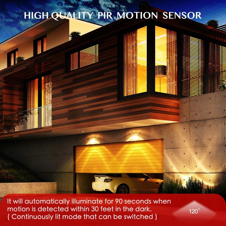 Sengled Motion Sensor Flood Light Bulbs, Dusk 2 Count (Pack of 1 ...