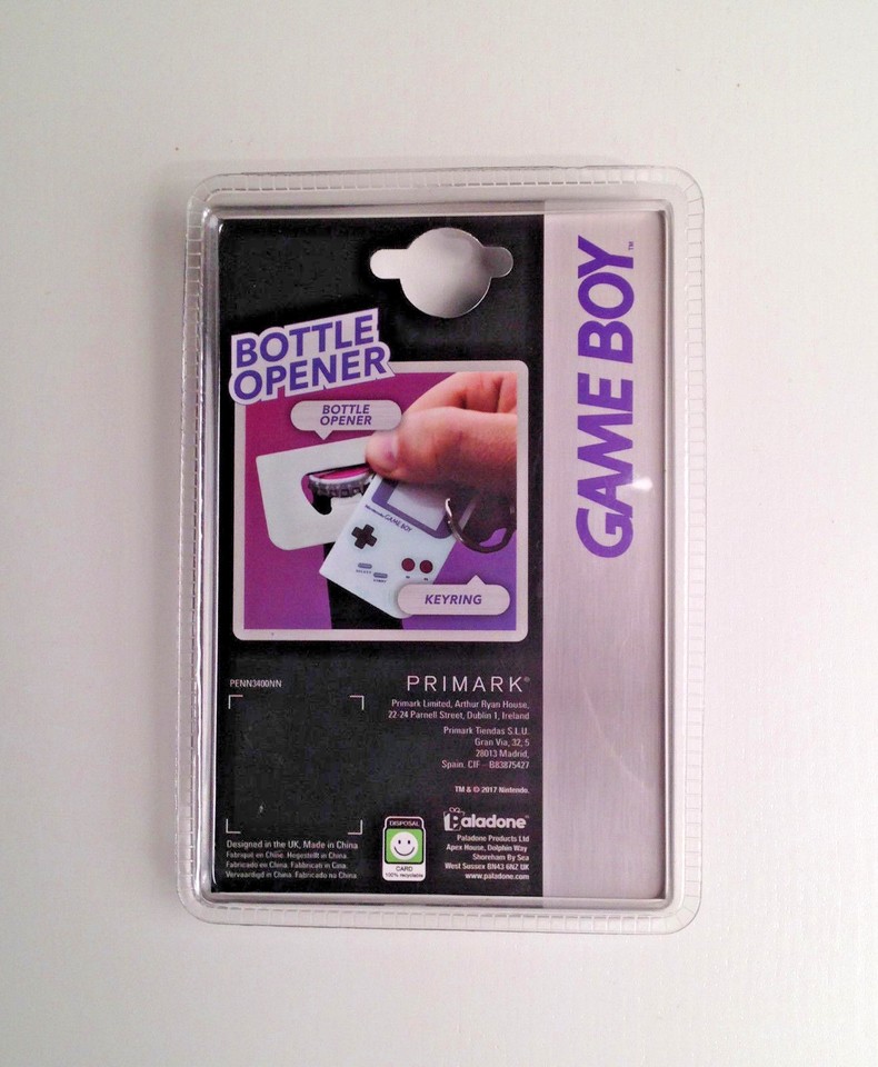 Nintendo Gameboy Keyring Bottle Opener Keychain | eBay