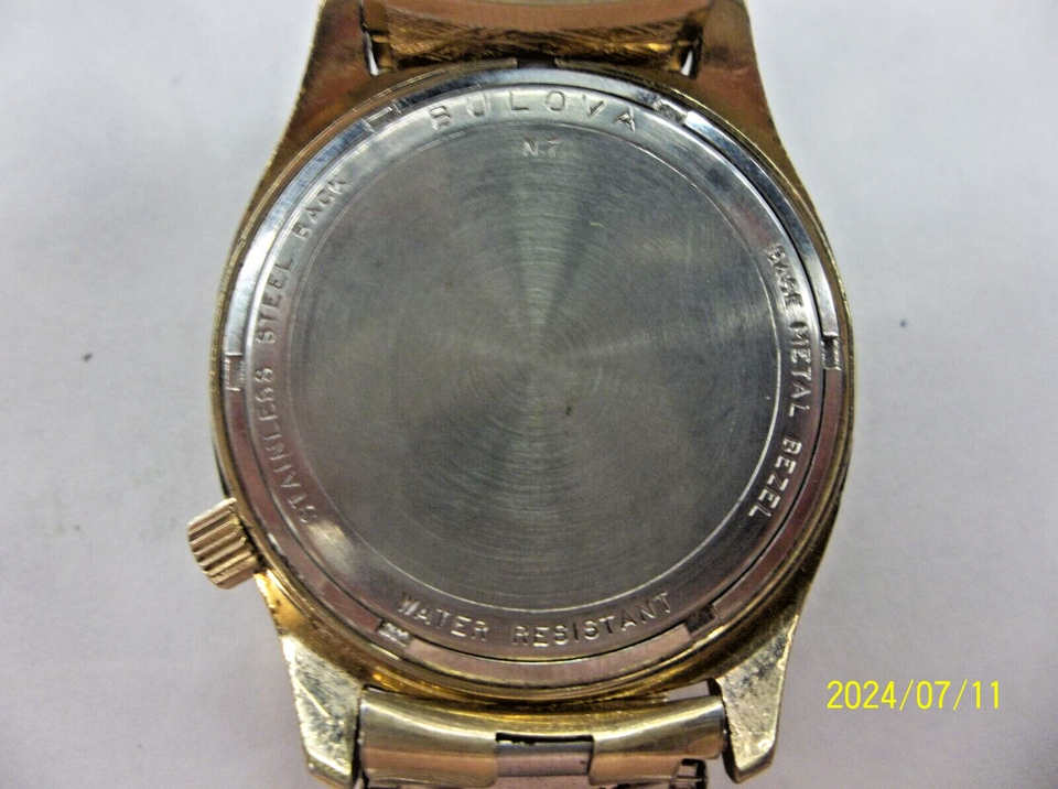 Bulova Accutron Railroad Approved Watch N7 WITH DATE , RUNS GREAT,NEW ...