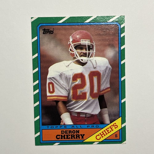 Deron Cherry 1986 Topps All-Pro card #313 Kansas City Chiefs | eBay