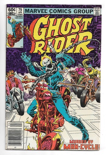 Ghost Rider #79 Marvel Comics 1983 Freakmaster / 1st Roxanne Simpson | eBay