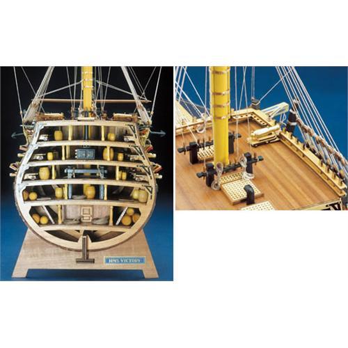 Mantua Panart HMS Victory Bow Section Wooden Ship Kit 1:78 Scale 746 | eBay