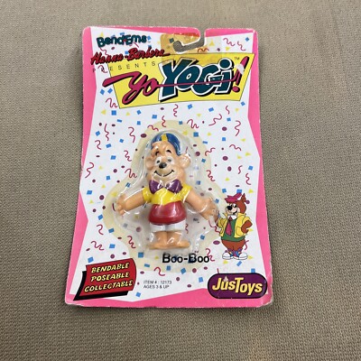Yo Yogi! BOO-BOO Bend-ems Bendable Figure New Sealed Justoys MOC | eBay