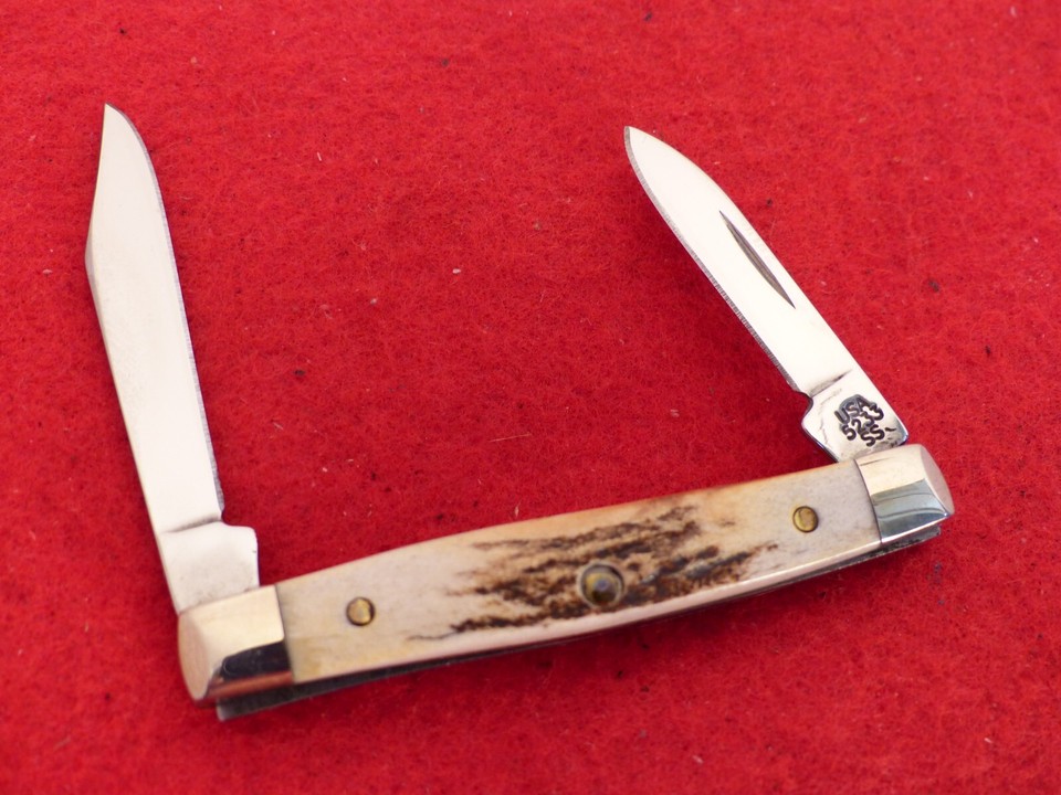 Case XX USA stag 5233 Genuine India stag etch 2006 mint in box knife | eBay
