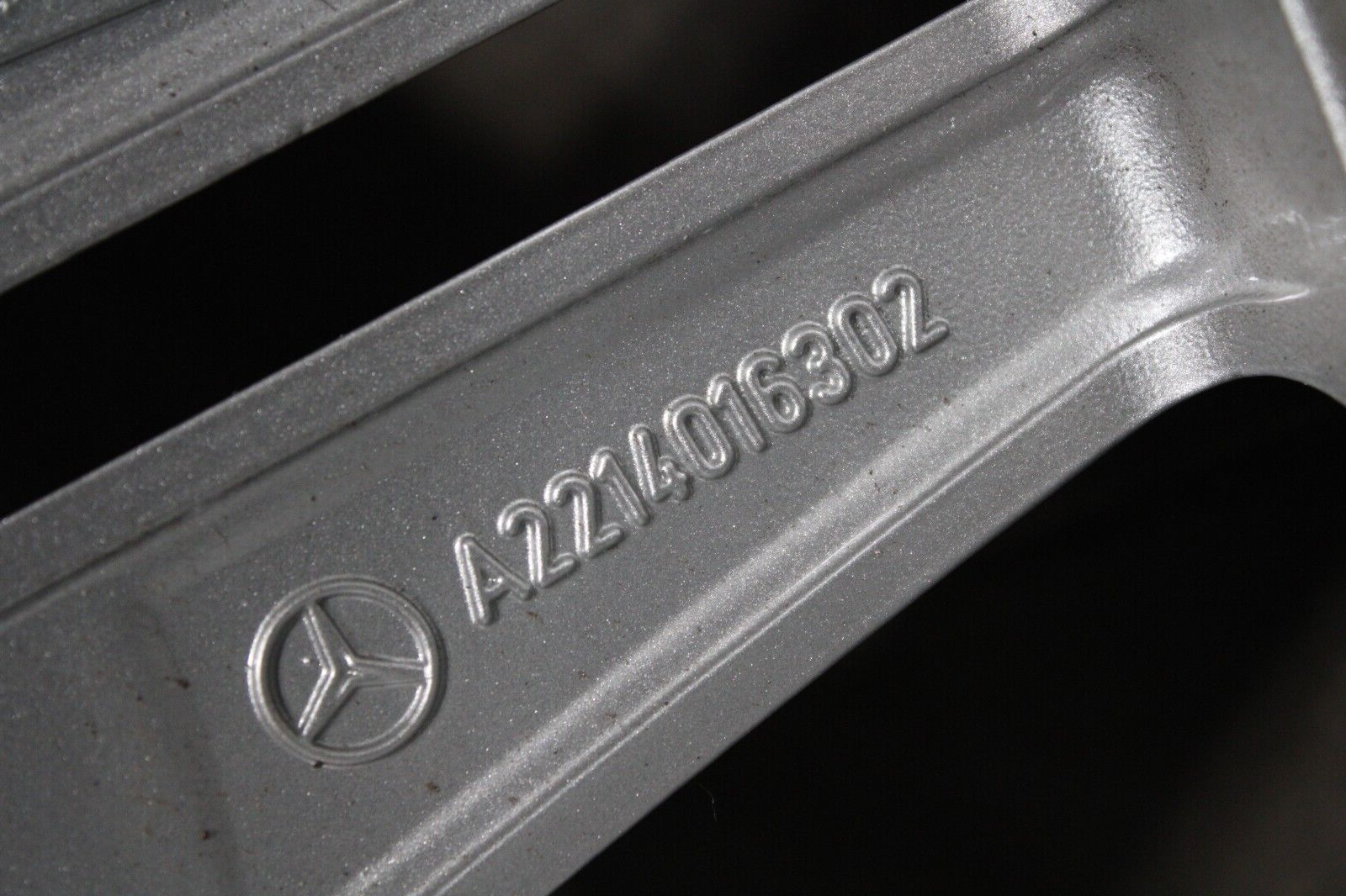 08 09 Mercedes S63 OEM Wheel Rim 20x9.5 20" 2214016302 A2214016302 ...