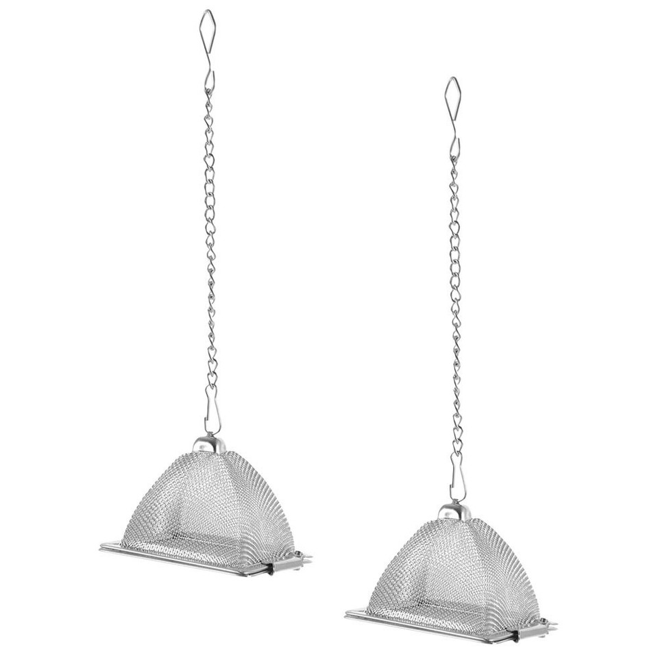 2 Pcs Metal Tea Infuser Pyramid Shape Tea Strainer for Tea Filtering ...