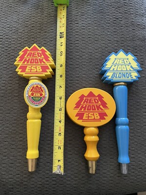 Red Hook Brewery ESB Blonde Amber Ale Beer Tap Handles Lot Man Cave | eBay