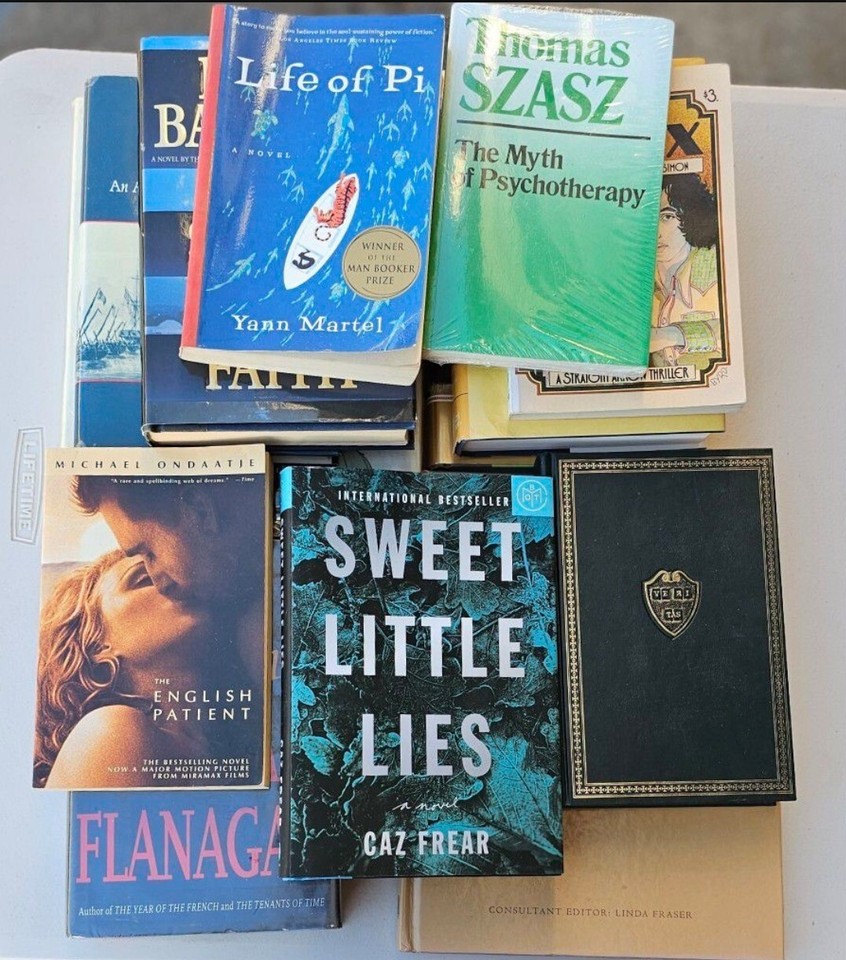 Unsorted Books 70 LBS~Pounds Lot New/ Used ,Hardcover/(DJ)/Paperback ...