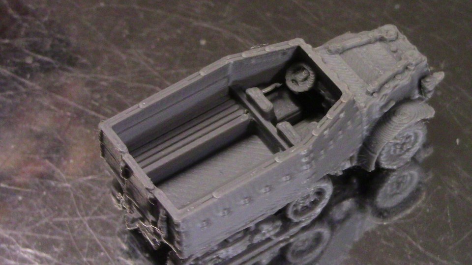 (WM) 15mm WW2 German u304(f) French Halftrack 3d printed | eBay