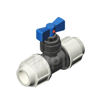 STOP TAP / VALVE* MDPE Plastic Compression Fitting Water Pipe WRAS ...